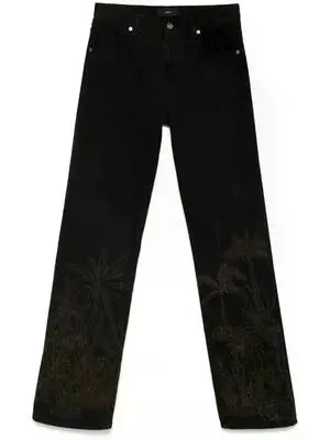 Alanui Jungle Toile De Jouy Jeans