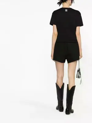 Raf Simons Graphic Print Cotton T-shirt