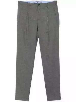 Incotex Virgin Wool Trousers - Grey