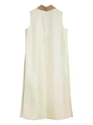 JIL SANDER Pinstriped Midi Dress