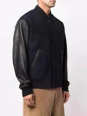 GOLDEN GOOSE Panelled Varsity Bomber Jacket