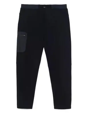 Sease Drawstring Trousers With Side Zip Pocket - Blue