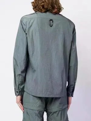 SPOONYARD Zip-pockets Lightweight Shirt Jacket