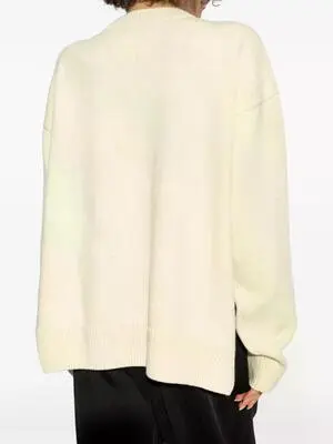 JIL SANDER Drop Shoulder Crew Neck Jumper