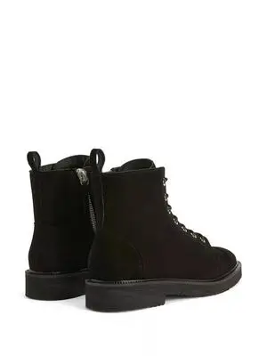 GIUSEPPE ZANOTTI Thora Lace-up Boots - Black
