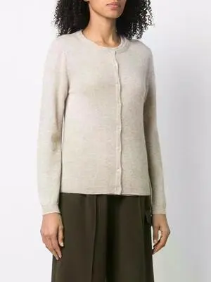 LISKA Double-layer Merino-cashmere Cardigan