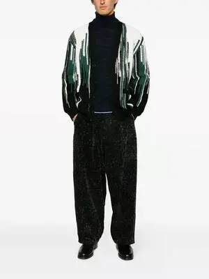 Missoni Zigzag Print Roll Neck Jumper