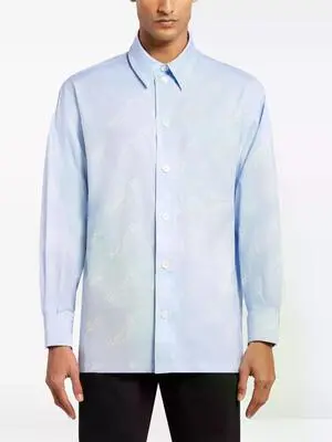 Kenzo Logo-print Cotton Shirt