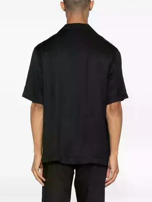 Versace Logo-tape Short-sleeve Shirt