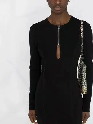 TOM FORD Keyhole Detail Midi Dress