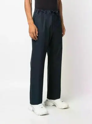 Alexander McQueen Drawstring Waist Cotton Trousers