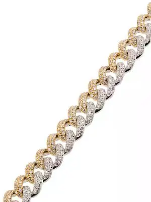 Shay 18kt Two-tone Gold Pavé Diamond Bracelet