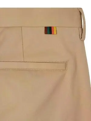 Paul Smith Slim Chinos With Button And Zip Fastening
