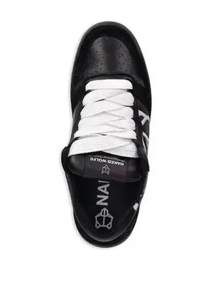 NAKED WOLFE Cm-00 Leather Sneakers
