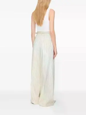 ANINE BING Lou Pinstripe-pattern Trousers