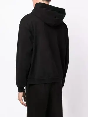 FOO AND FOO Logo Patch Drawstring Hoodie