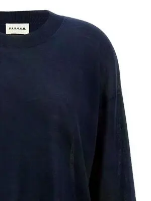 P.a.r.o.s.h Crew-neck Sweater With Ribbed Details