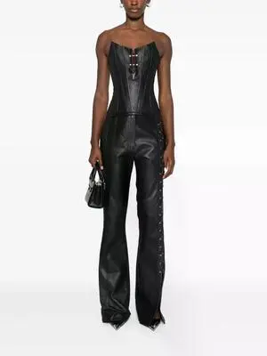 MITILIANE COUTURE Piercings Leather Corset