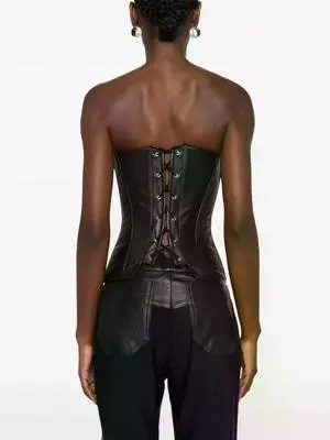 MITILIANE COUTURE Piercings Leather Corset
