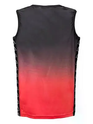 COUNTY OF MILAN Kappa Logo-print Gradient Vest Top