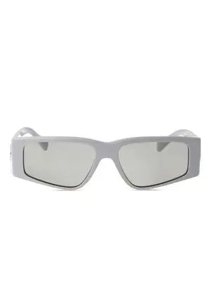Dolce & Gabbana Logo Plaque Sunglasses - Grey