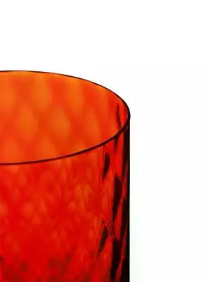 Dolce & Gabbana Hand-blown Murano Wine Glass - Orange