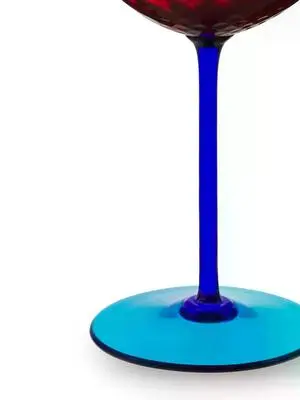 Dolce & Gabbana Hand-blown Murano Wine Glass - Orange