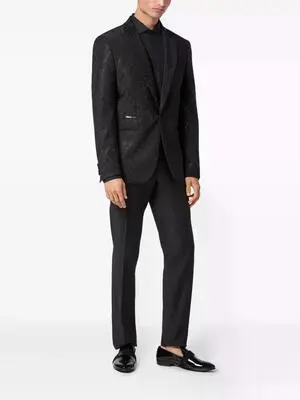 Philipp Plein Monogram-pattern Blazer