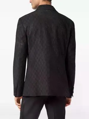Philipp Plein Monogram-pattern Blazer
