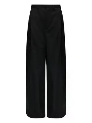 MAISON MARGIELA Tailored Trousers With Side Inset Pockets - Black