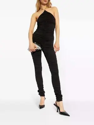 Attico Chain-link Halterneck Jumpsuit