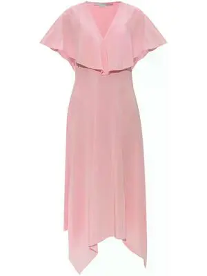 Stella McCartney Draped Midi Dress - Pink