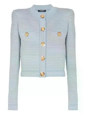Balmain Cropped Cardigan