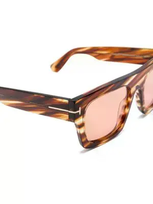 TOM FORD Fausto Square Frame Sunglasses
