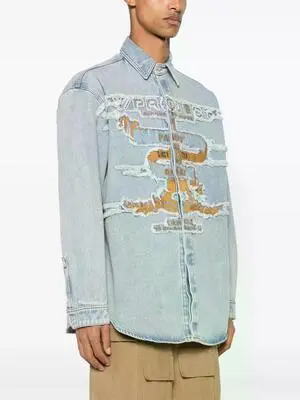 Y/project Paris Best Patch Denim Shirt