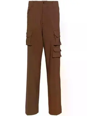 Aspesi Multi-pocket Straight Leg Cargo Trousers