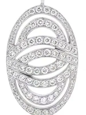 LILY GABRIELLA 18kt White Gold Diamond Pendant Necklace