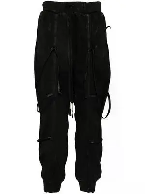 Boris Bidjan Saberi Coated Track Pants - Black