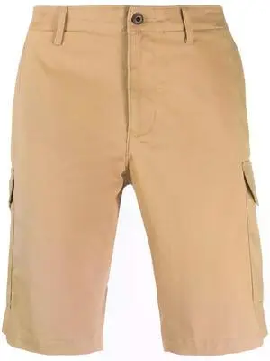 Tommy Hilfiger Harlem Logo-embroidered Cargo Shorts - Neutrals