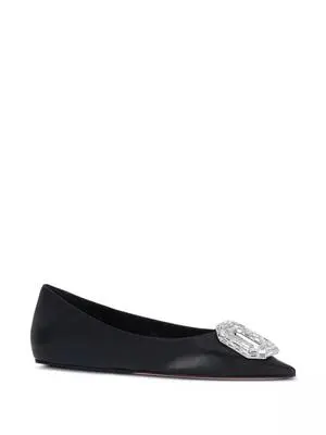 Amina Muaddi Ballerina Flats For Women