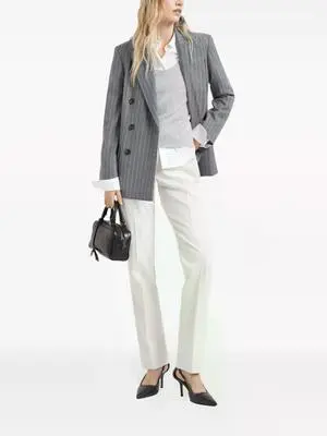 Brunello Cucinelli Pinstripe Double-breasted Blazer