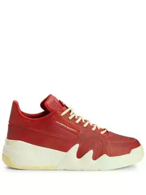 GIUSEPPE ZANOTTI Logo-plaque Low-top Sneakers
