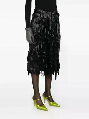 Prada Ribbon Embellishment Skirt
