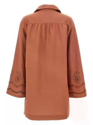 FORTELA Genevieve Mini Dress With Appliqué Detailing