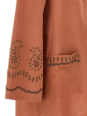 FORTELA Genevieve Mini Dress With Appliqué Detailing