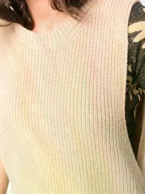 Nanushka Oversized Ribbed-knit Vest