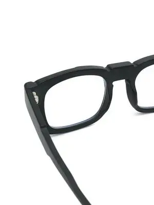 KUBORAUM K18 Square-frame Glasses - Black