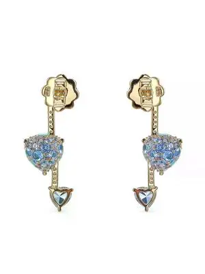 ANABELA CHAN 18kt Gold Pendulum Multi-stone Earrings