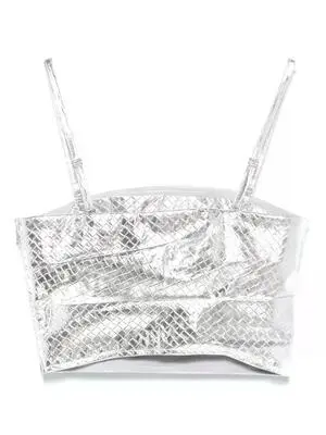 ROTATE BY BIRGER CHRISTENSEN Braided Draped Top