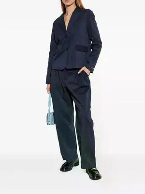 Maison Kitsuné Striped Trousers - Blue